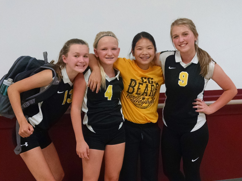 Clearbrook-Gonvick District 2311 - Jr High Volleyball teams Undefeated!